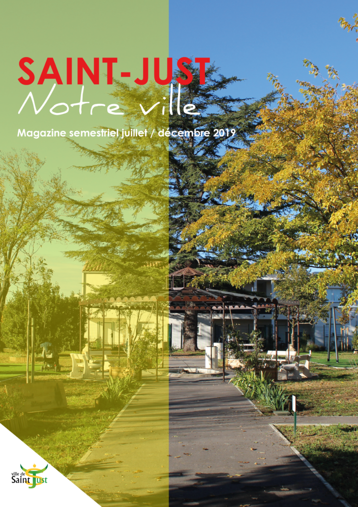 Couv mag – [Village de Saint-Just dans l'Hérault]